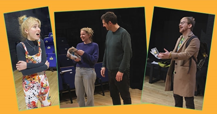 Ordinary Days – In Rehearsal – Green Room Theatre Wilmslow